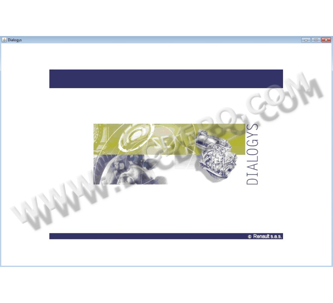 Renault Dialogys 4.90 2019 EPC parts catalog + service